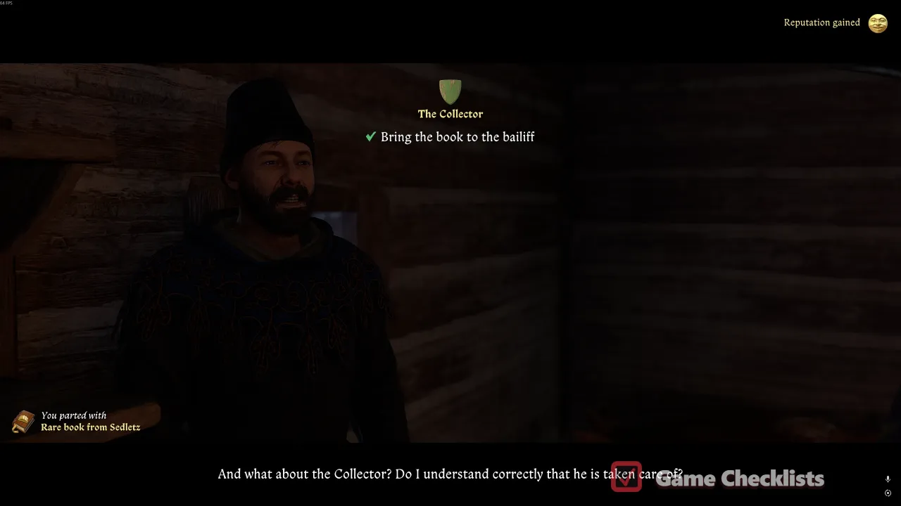 The Collector Guide (Extremely Missable Quest) | KCD 2