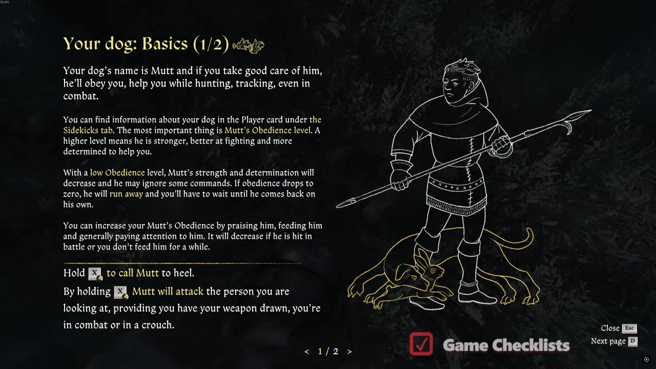 How to Find Mutt Guide (Easiest Method) | KCD2 100 % Completion Hub